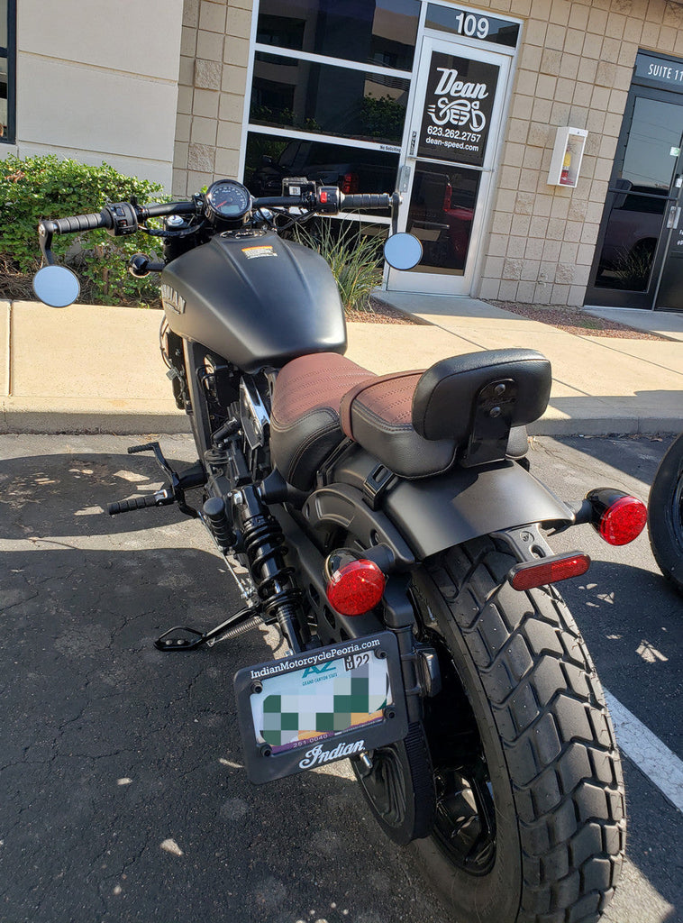 Zero Drag Bar - GLOSS BLACK - Indian Scout/Scout Bobber/Scout Rogue ...