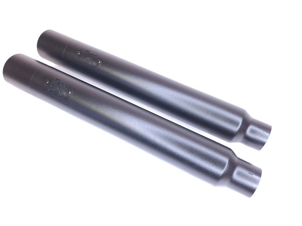 Harley Softail Rampage Mufflers black '18+ – Brock Black Customs