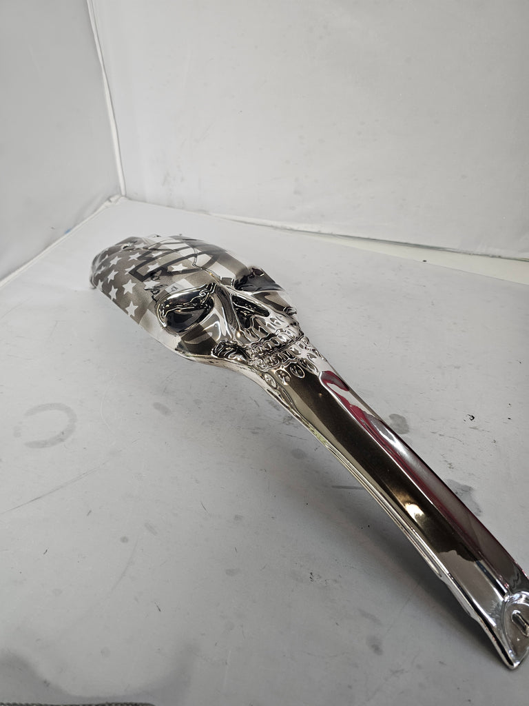 Harley Davidson softail skull theme console – Brock Black Customs