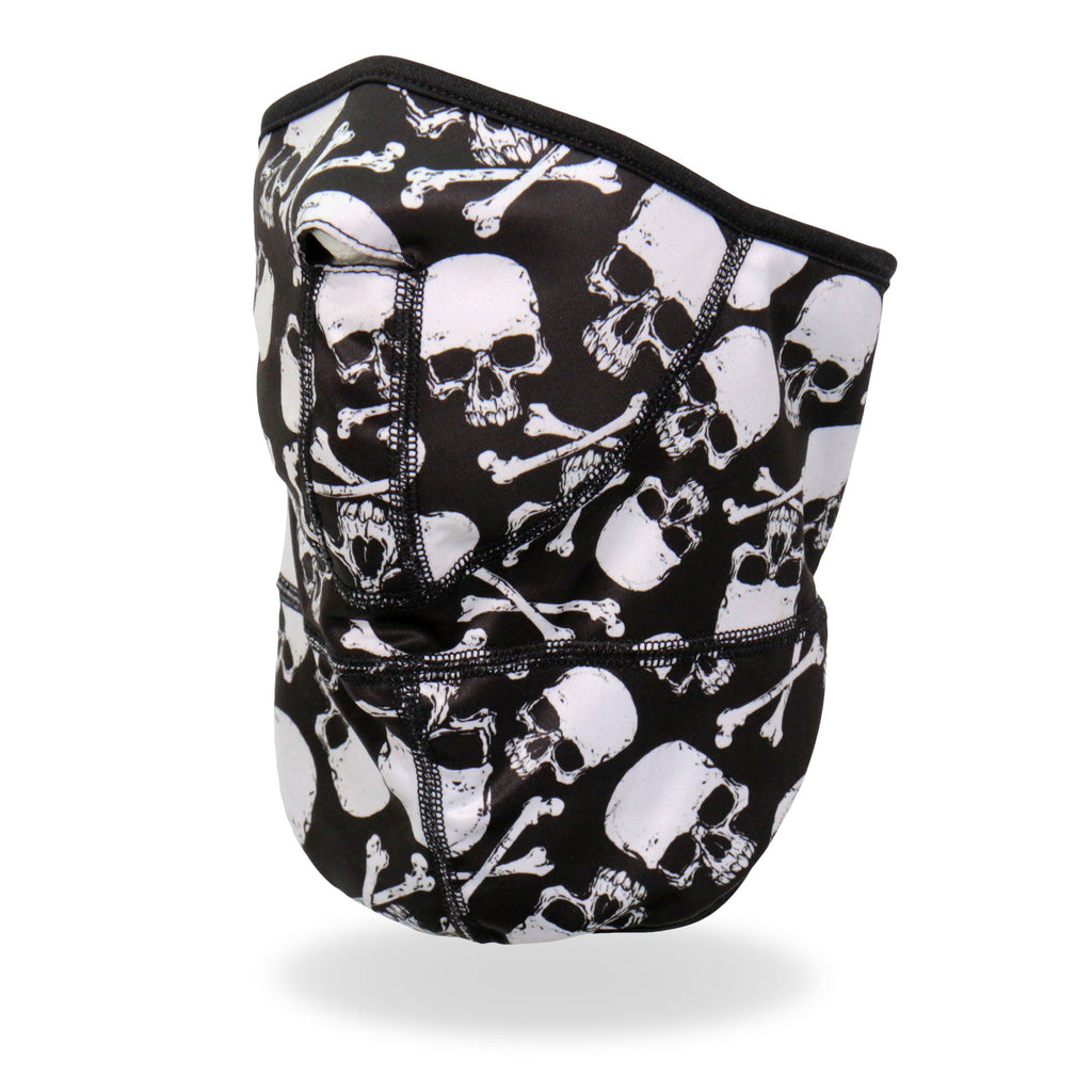 Hot Leathers FWC2003 Skull and Crossbones Face Wrap Neck Warmer – Brock ...