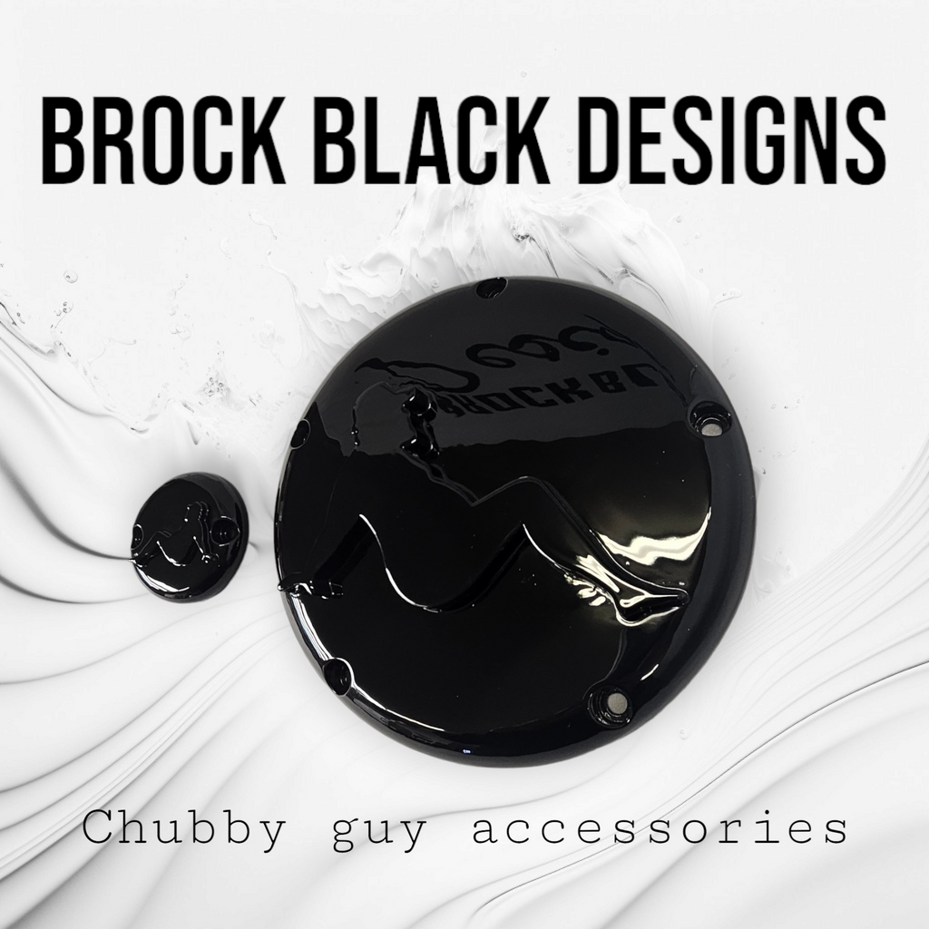 Chubby guy Derby cover and points – Brock Black Customs