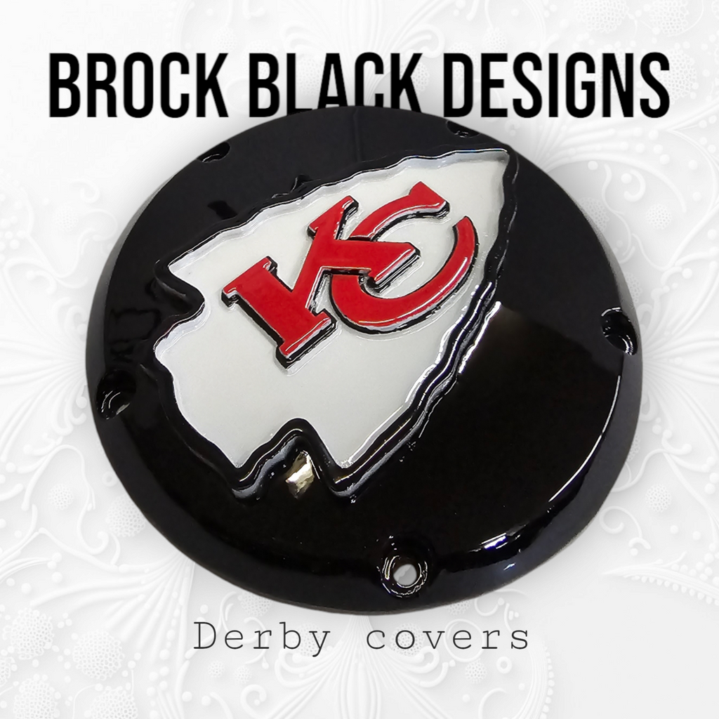 Derby Cover Chiefs theme – Brock Black Customs