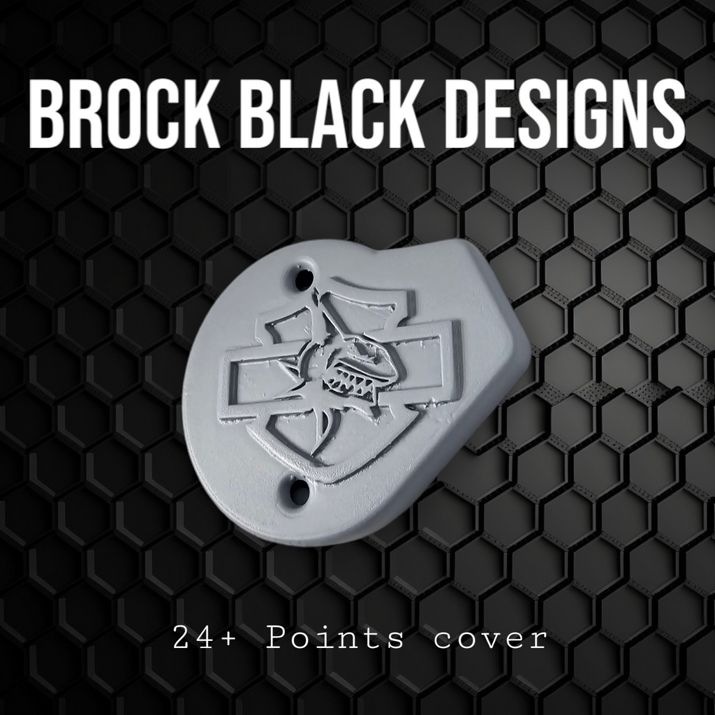 24+ Harley Shark points cover – Brock Black Customs