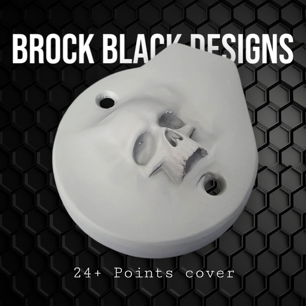 24+ Ancient Skull points cover – Brock Black Customs