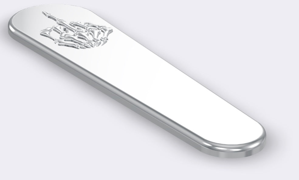 08+ touring console insert 3D middle finger – Brock Black Customs