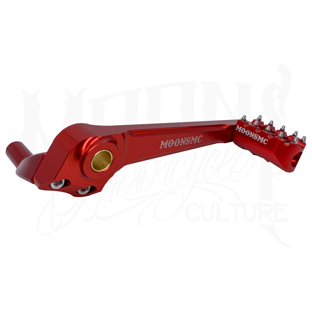 MOONSMC® SOFTAIL M8 BRAKE PEDAL ARM – Brock Black Customs