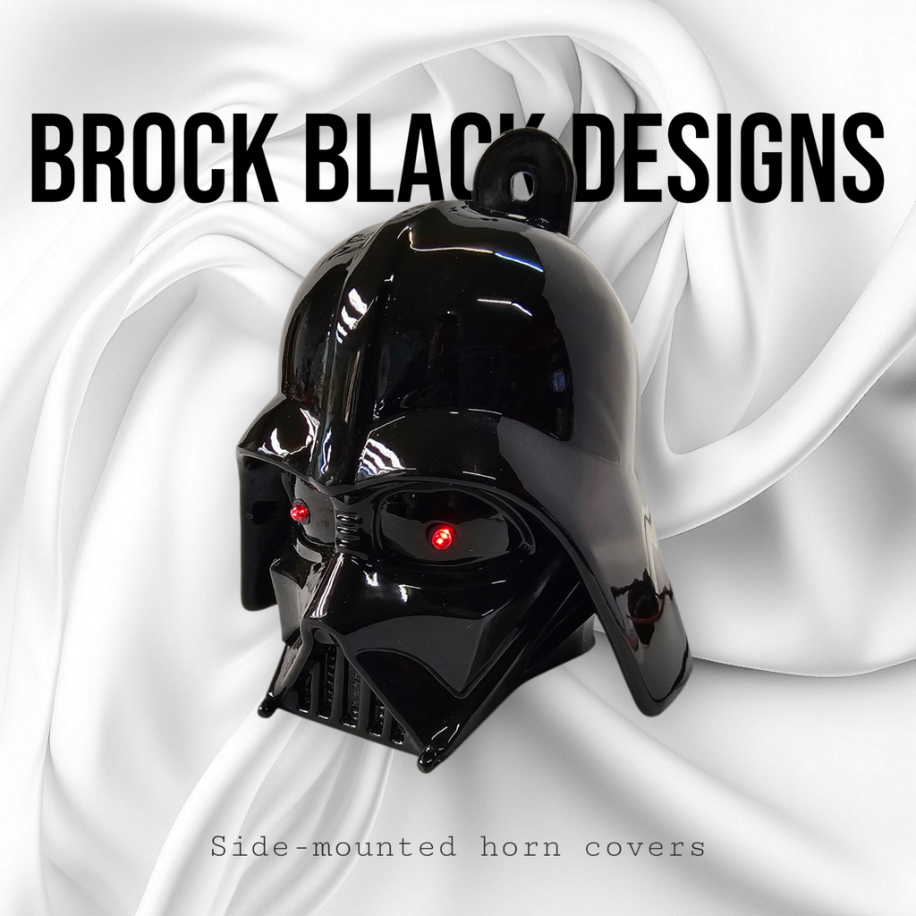 Vadar horn cover – Brock Black Customs