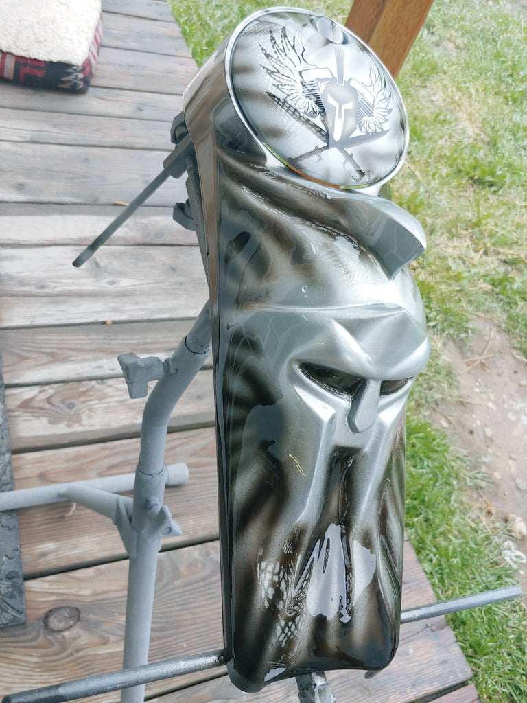 The 3D spartan console – Brock Black Customs