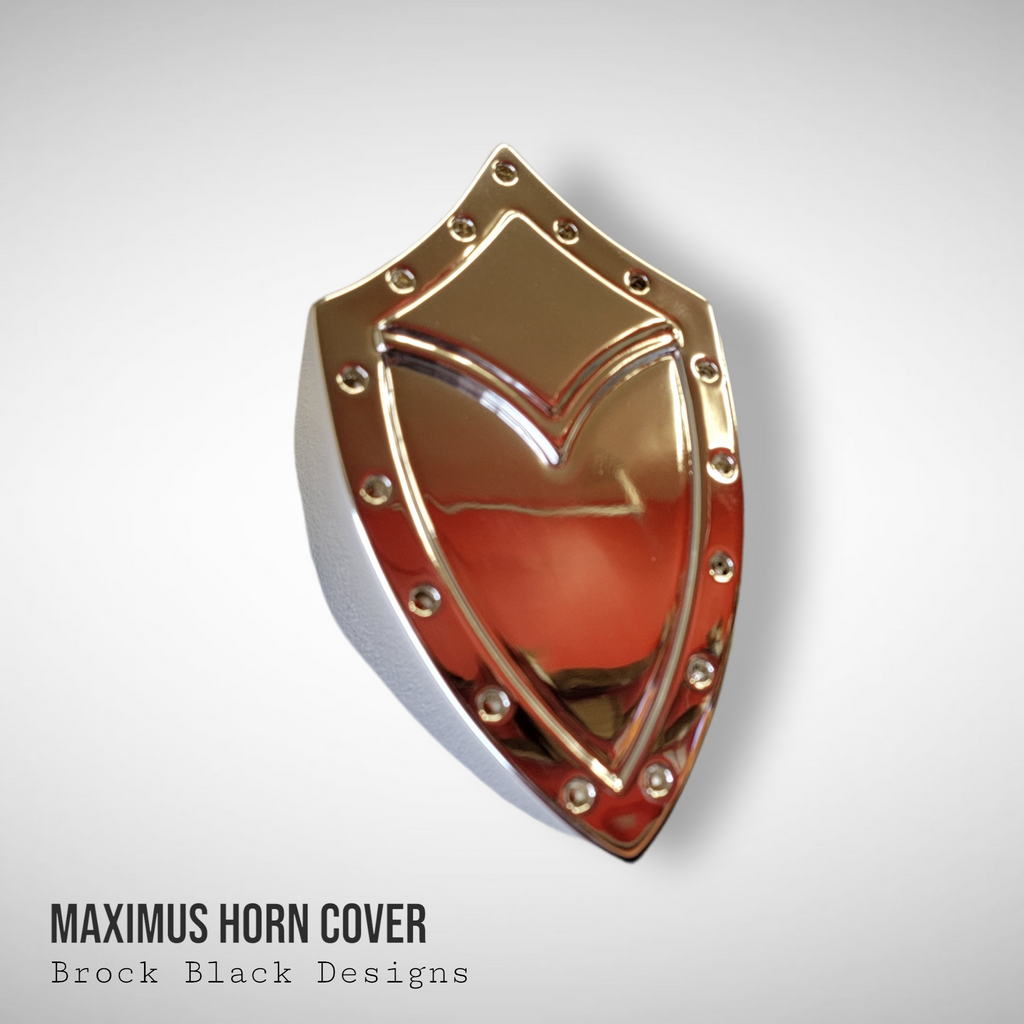Chrome Harley Davidson Maximus Horn Cover – Brock Black Customs