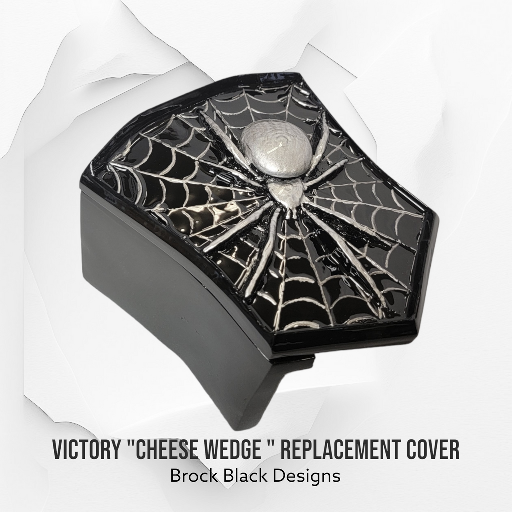 Spider Victory "cheese wedge" replacement cover – Brock Black Customs