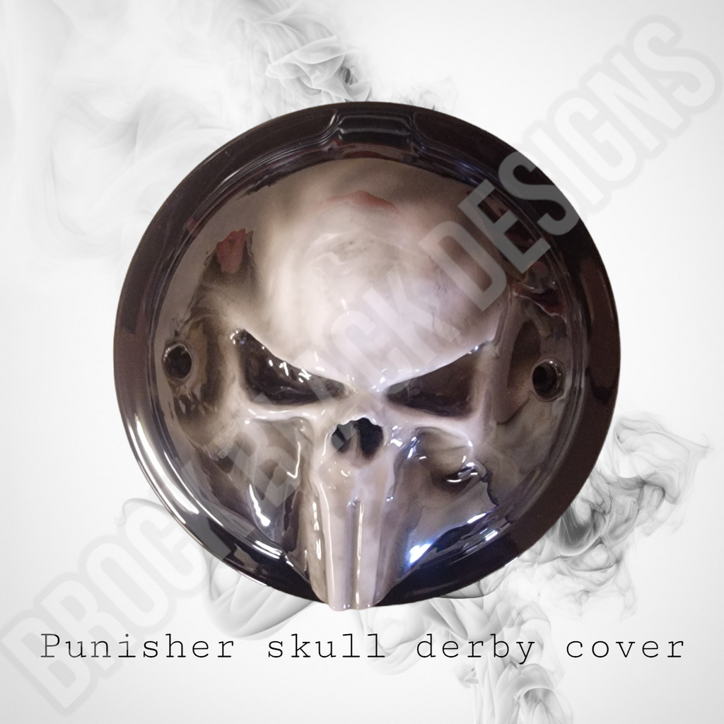 PUNISHER SKULL Victory/INDIAN primary Cover – Brock Black Customs